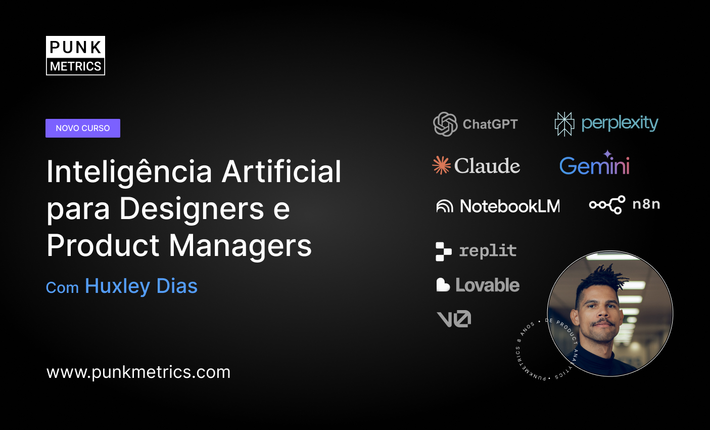 Inteligência Artificial Para Designers & Product Managers - PunkMetrics